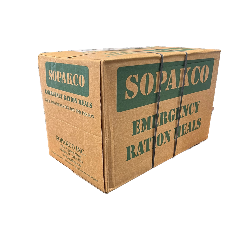 SOPAKCO Emergency Ration Meals Case – Burns Army Surplus